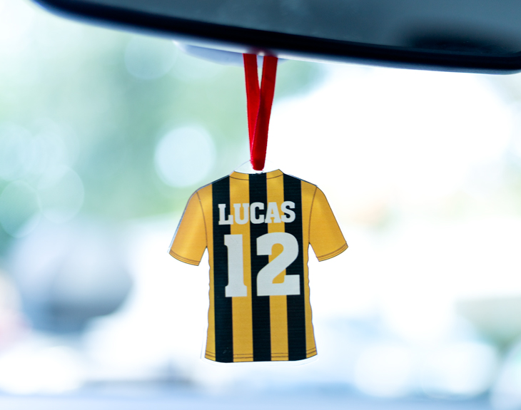 Car ornament "Football Kit" - Made In Gift