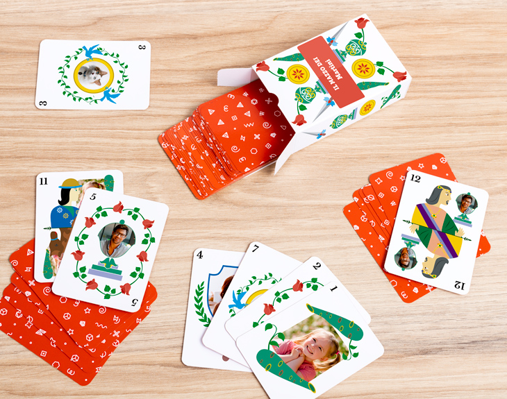 Mazzo di carte personalizzato - Madeingift