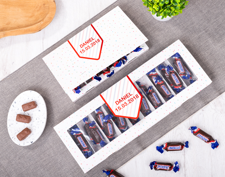 Snickers box with photo - Made in Gift