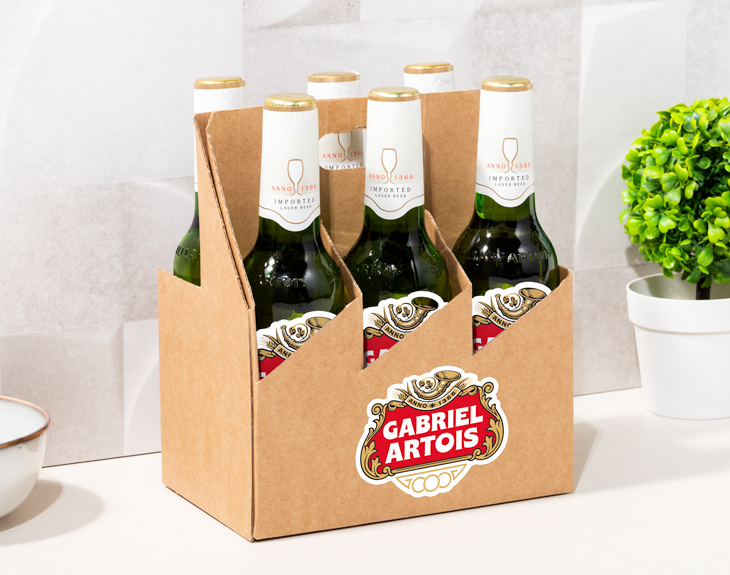 Cerveza Stella Artois personalizada con nombre