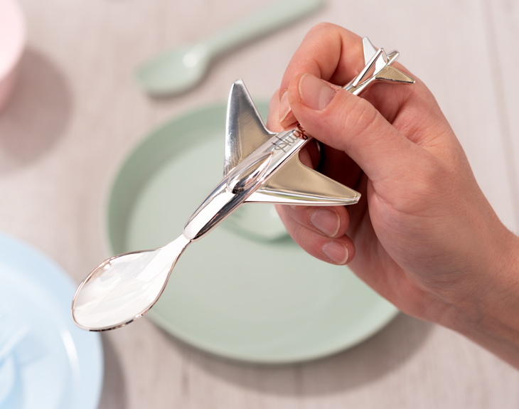 Cuchara avión personalizada