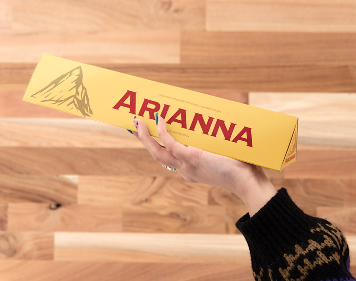 Personalised Giant Toblerone