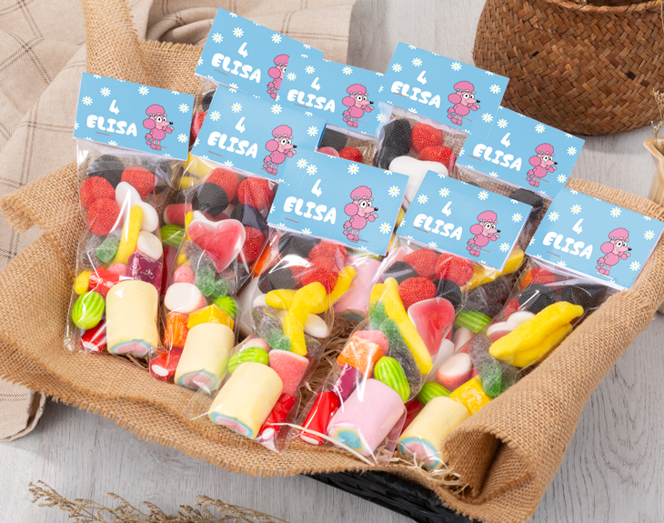 Bolsita de chuches para cumpleaños "Cumple Bluey" - Regalo Original