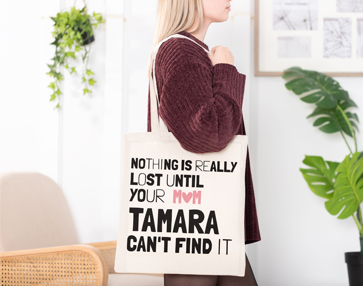 Tote bag "Nothing is lost" - Made In Gift