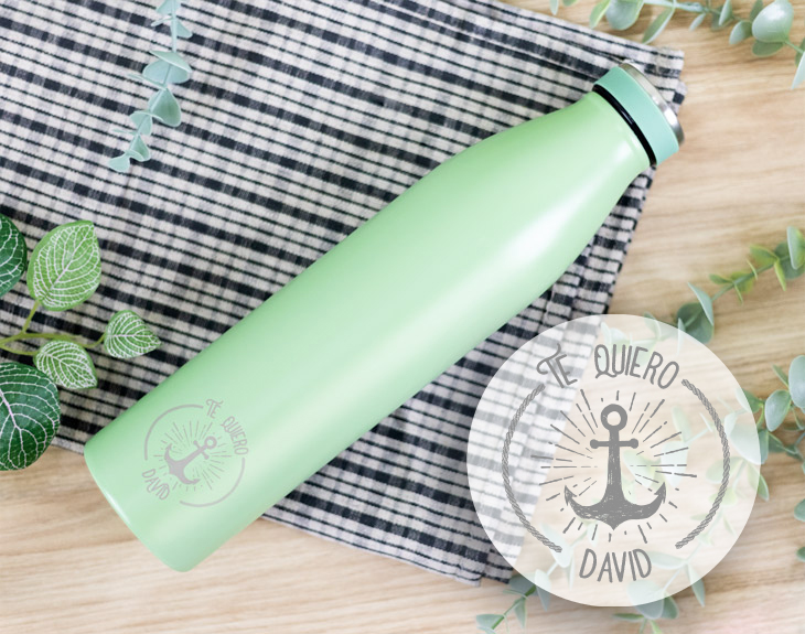 Botella pastel XL "Te quiero" personalizada - Regalo Original