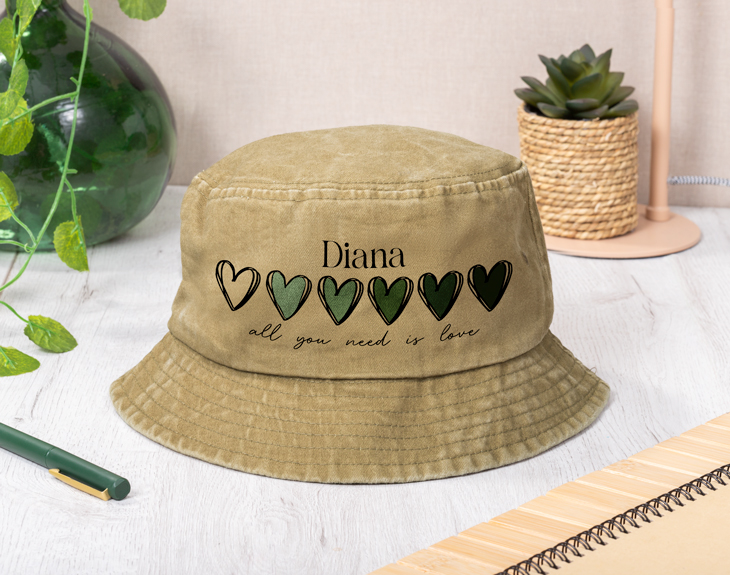 Chapéu personalizado “All You Need is Love” -MadeInGift