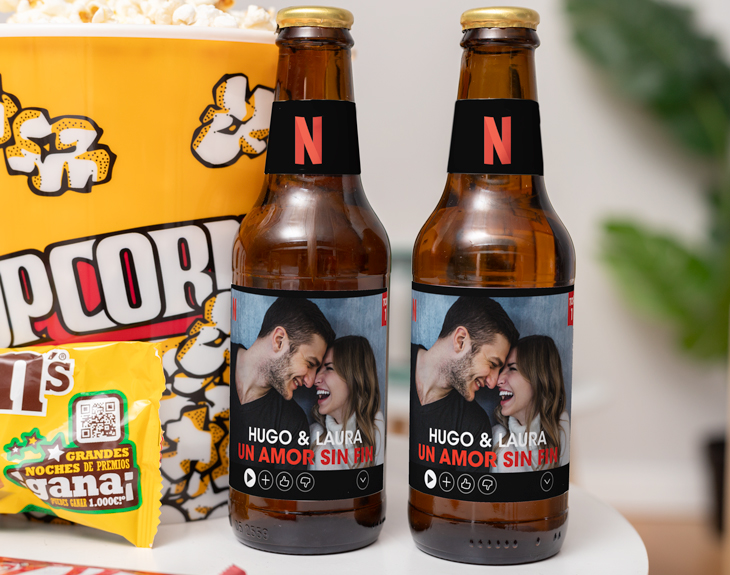Kit de cine personalizado "Netflix" - Regalo Original