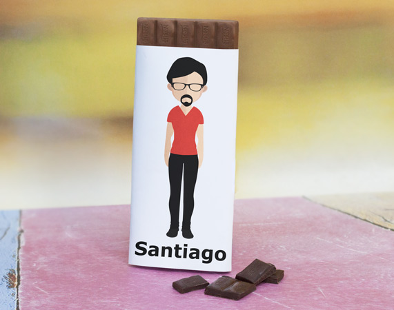 Tableta de chocolate tribus urbanas