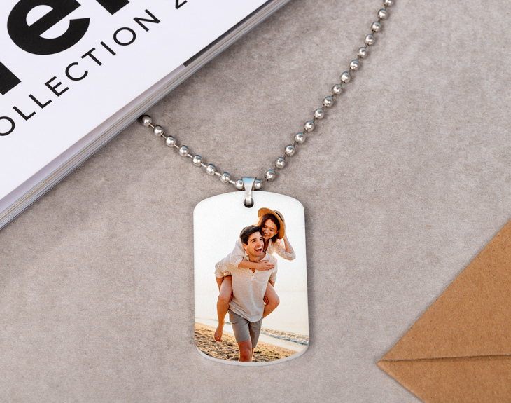 Collier militaire personnalisé - MadeinGift