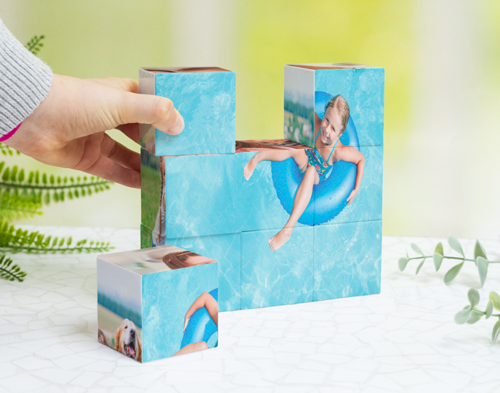 Puzzle de cubos imantado con foto - Regalo Originaf