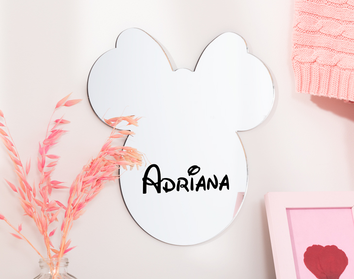 Custom mirror "Minnie Mouse"