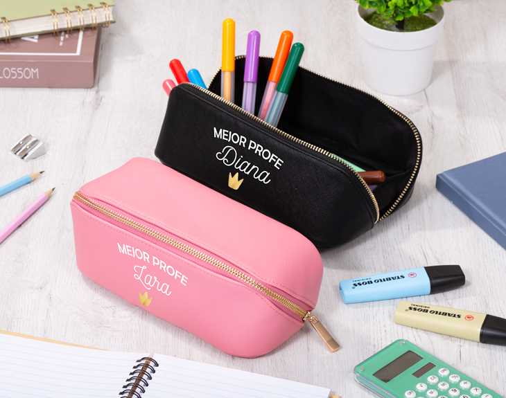 Estuche Elegante "Profe Minimalista" - Regalo Origina