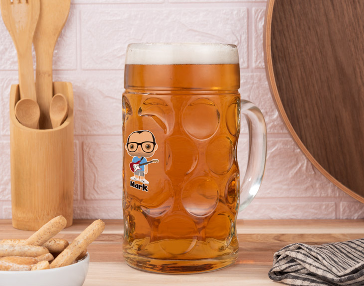 Giant beer mug "Funko" - Made In Gift