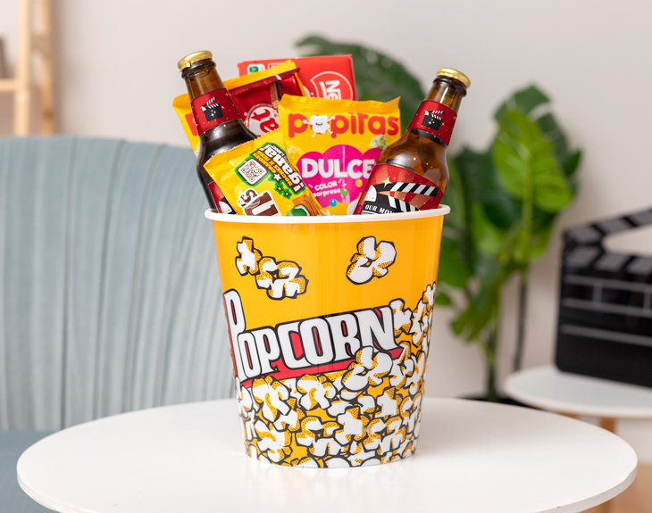 Kit cinema personalizzato "Ciak, si gira!" - Made In Gift