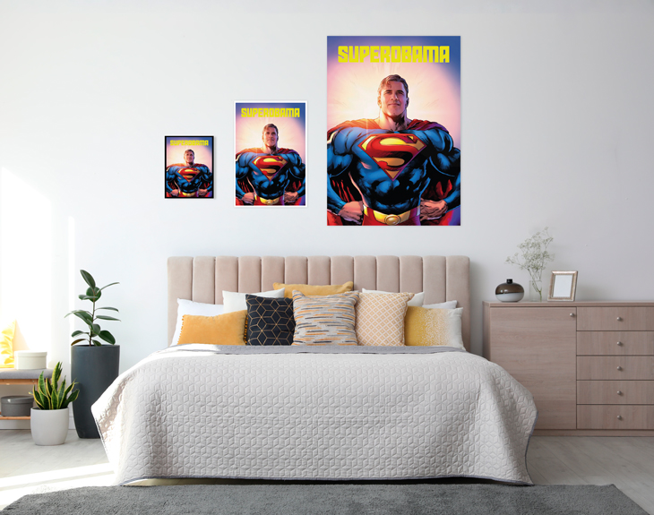 Superman print with your face - Made In Gift