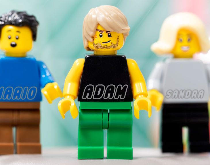 Customised Lego Minifigure - Made In Gift