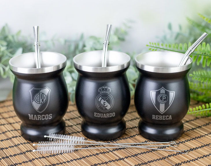 Copo para Mate "Equipas de futebol" personalizadas-MadeInGift