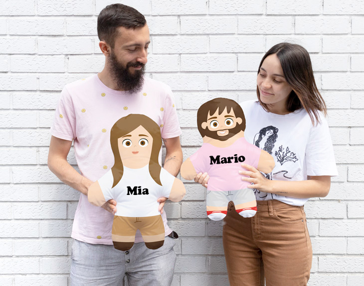 Boneco com avatar personalizado-MadeInGift