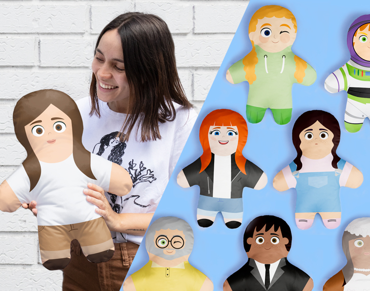 Boneco com avatar personalizado-MadeInGift