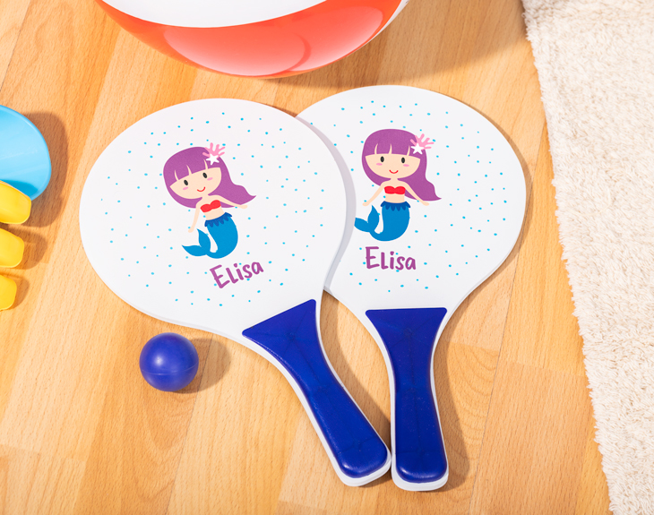 Palas de playa "Sirena azul" - Regalo Original