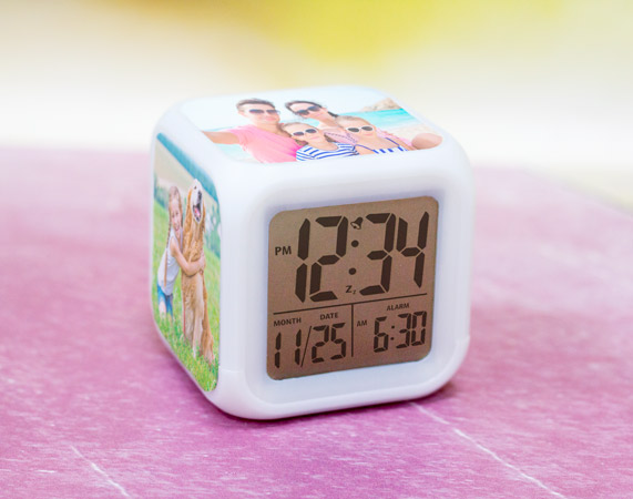 Reloj cubo digital personalizado - Regalo Original