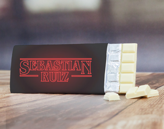 Tableta de chocolate "Stranger Things" - Regalo Original