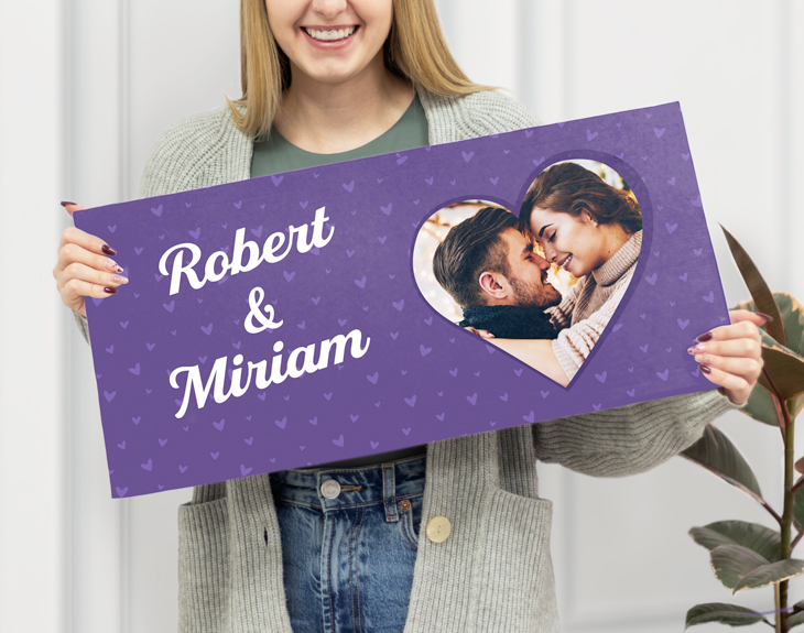 Tableta gigante con chocolates Milka "Corazón" personalizada - Regalo ...