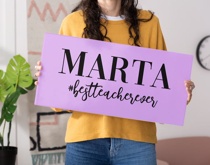 Giant chocolate bar "Hashtag" - Made In Gift