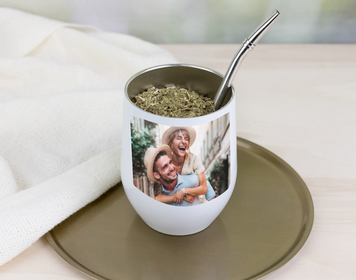 Copo para Mate personalizado com foto-MadeInGift