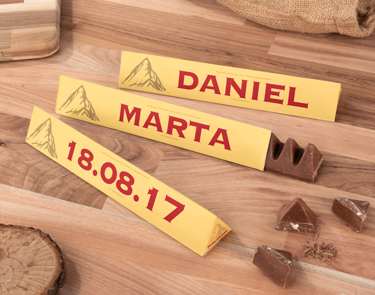 Toblerone personalizado
